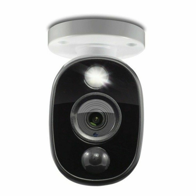 Swann 1080p Thermal Sensing Sensor Warning Light Bullet Security Camera ...