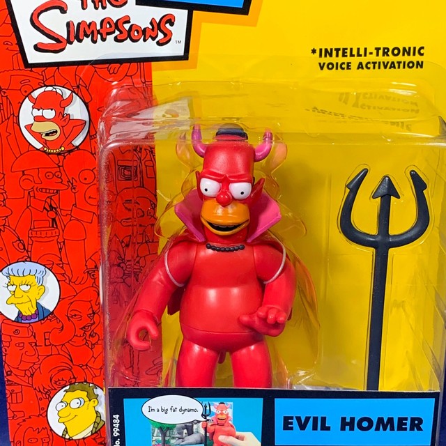 Playmates Toys Evil Homer Action Figure for sale online | eBay