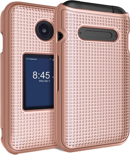 Case of Consumer Cellular Verve Snap Flip Phone Rose Gold Z2336CC ...