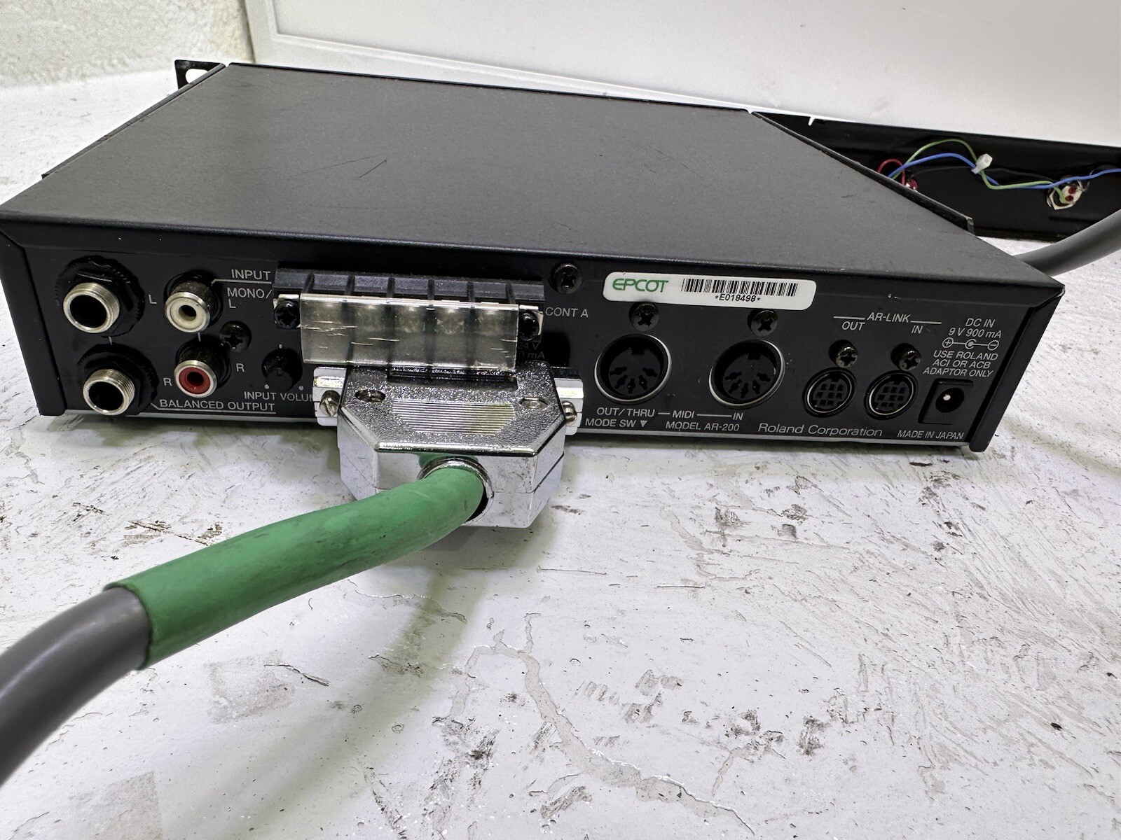 Roland AR-200 Audio Recorder Rack Mount w/ Control Buttons Made in ...