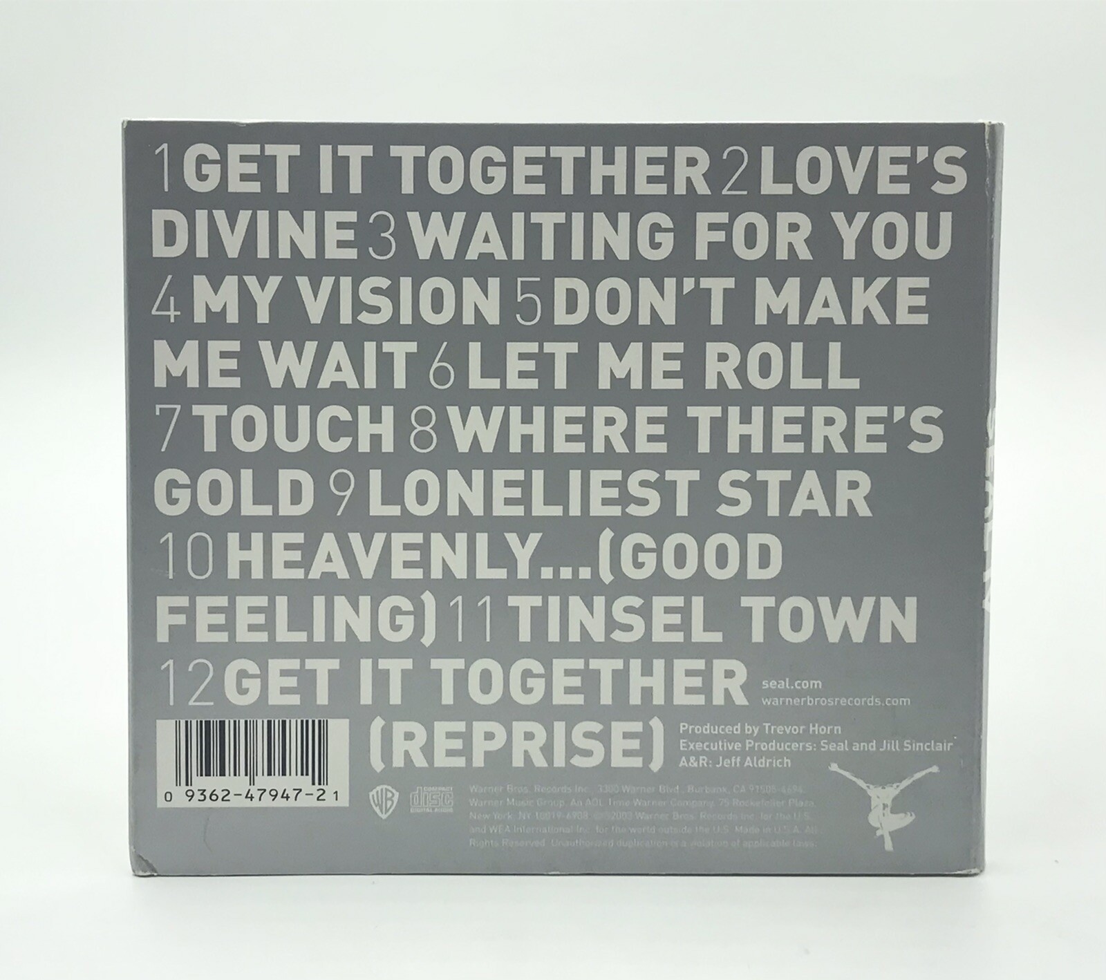 Seal IV [2003] by Seal (CD, Sep-2003, Warner Bros.) *No Scratches ...