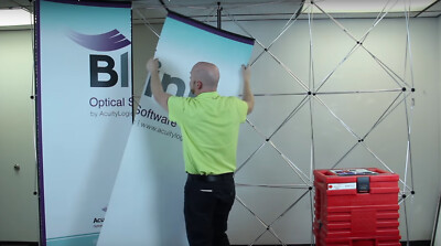 Pop-up Style Replacement Trade Show Booth - Graphic Printed Display ...