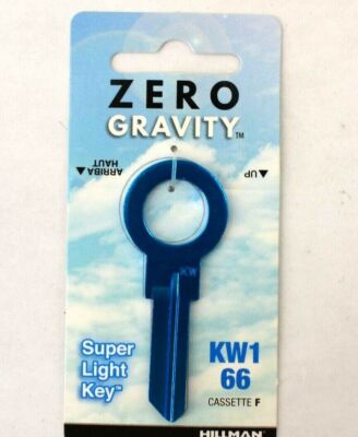 Hillman 449003 Zero Gravity House Padlock Universal Key Blank Double ...