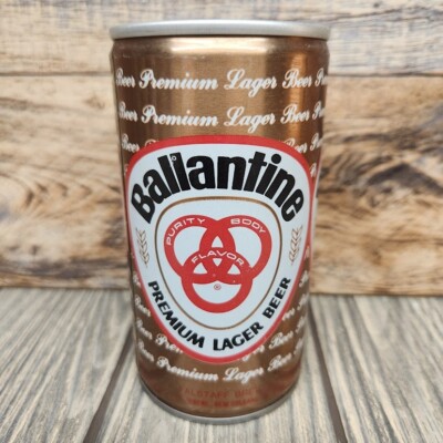 Ballantine Pull Tab Premium Lager Beer Can / 12 OZ | eBay