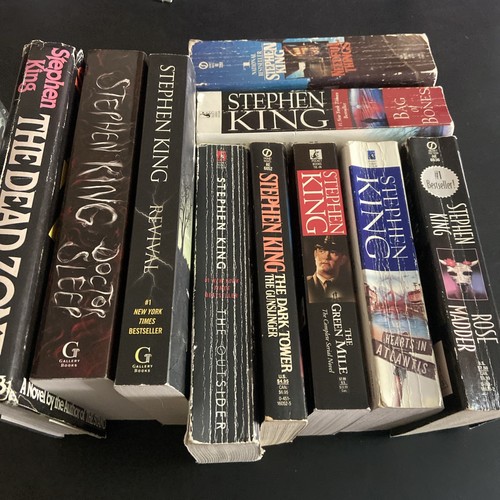 Stephen King Lot Of 10 HCs & Paperbacks Acceptable To VG Condition | eBay