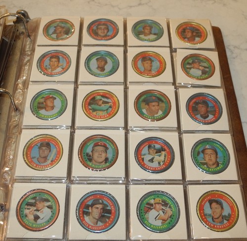 1971 Topps Baseball High Grade Complete Set 153 Coins Pins Wrapper ...