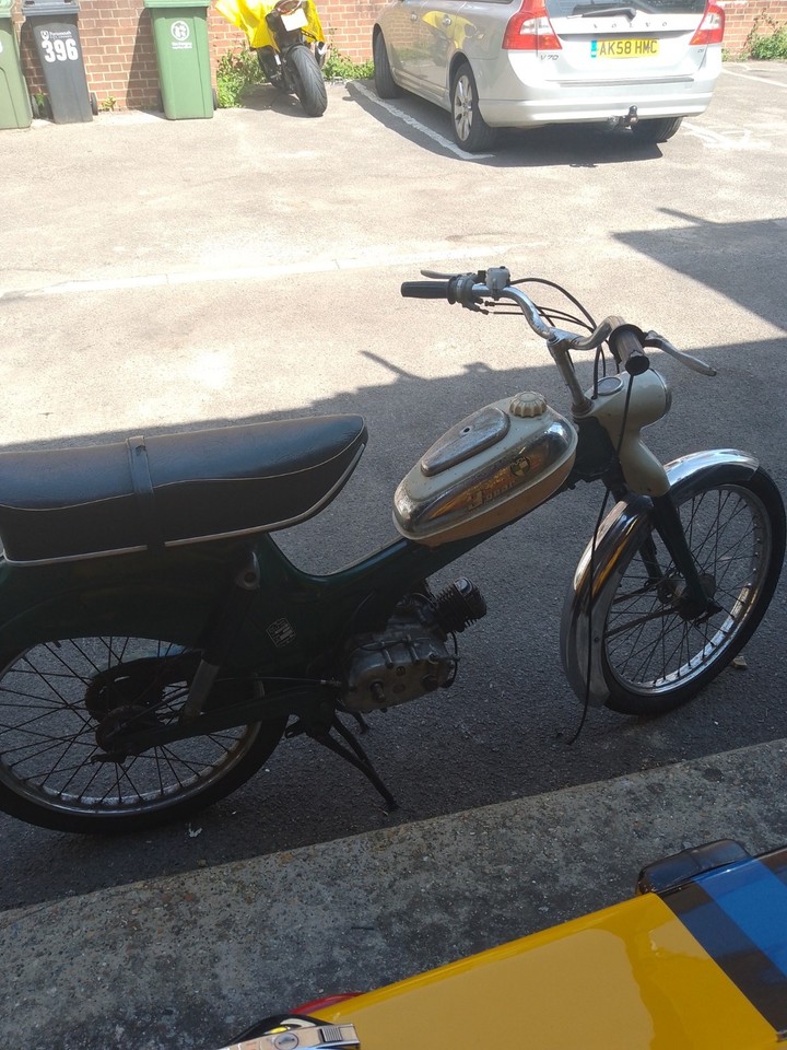 1973/74 Puch Ms50D Moped For Restoration. | eBay UK