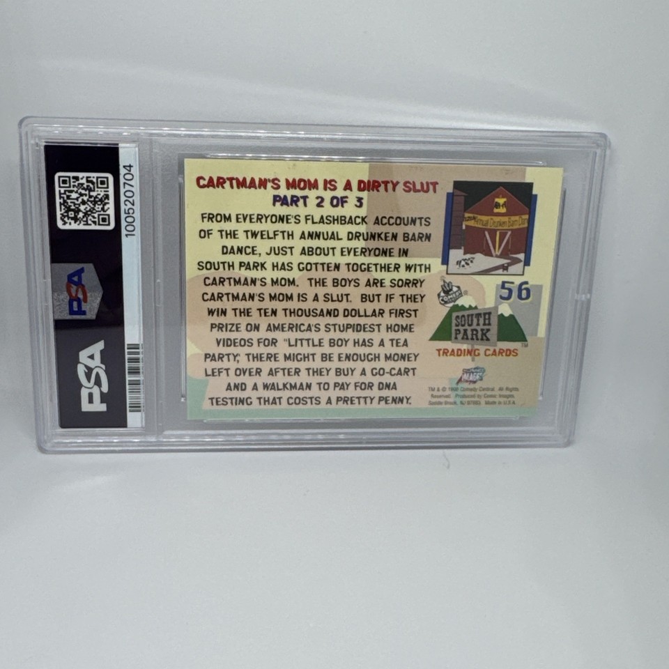 1998 South Park Comic Images #56 Drunken Barn Dance PSA 9 #100520704 | eBay