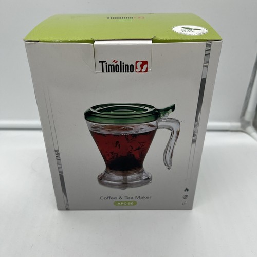 NEW IN BOX NIB Timolino Coffee & Tea Maker - APC-50 Green 16 fl. oz. | eBay