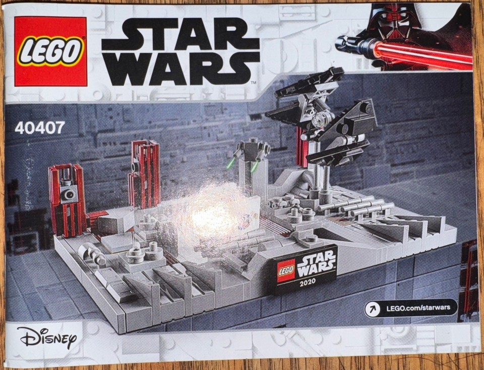 LEGO Star Wars: Death Star II Battle (40407) 100% Complete W Box ...