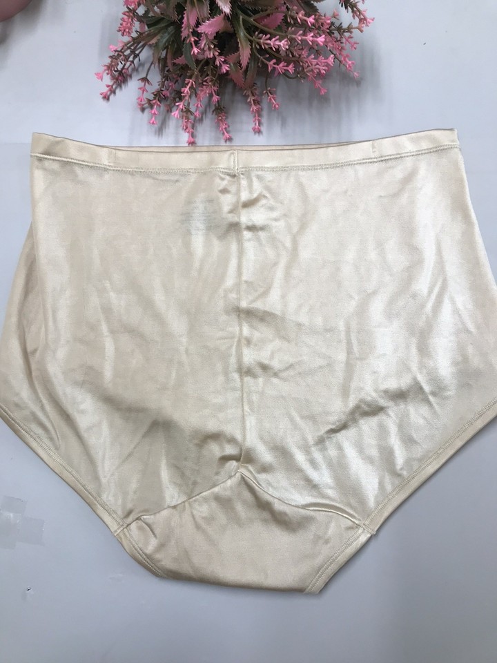 Vanity Fair Women's Illumination Hi Cut Panties Silky Stretch Beige ...