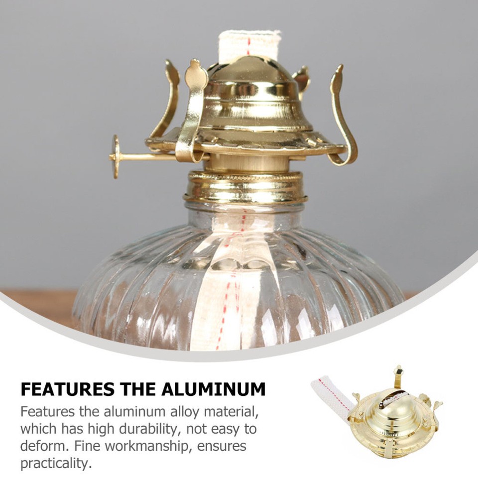 Oil Lamp Wick Oil Lamp Replacement Holder Oil Lamp Burner Kerosene Lamp ...
