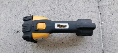 ENERGIZER HardCase Flashlight w/2 D4 Alkaline Batteries, Yellow&Blk ...