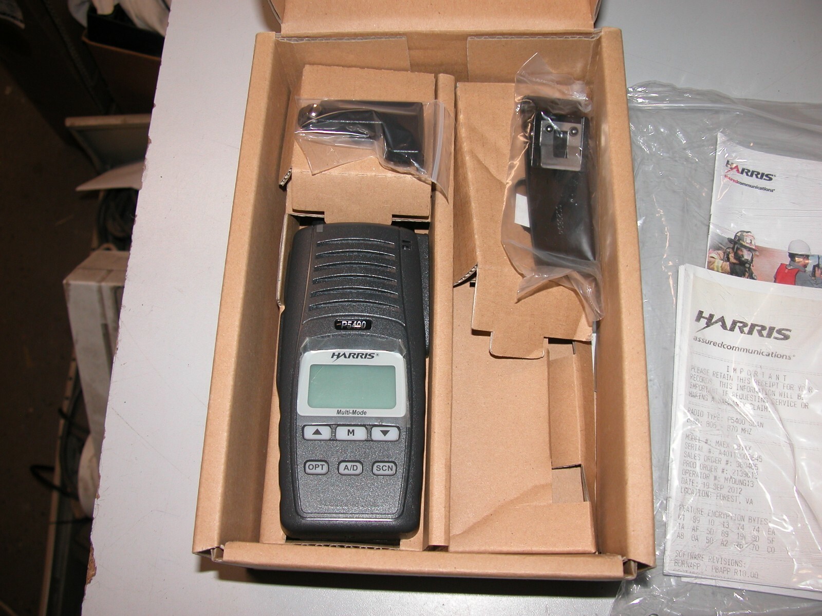 New Harris P5400 Radio MAEX-C81XX | eBay