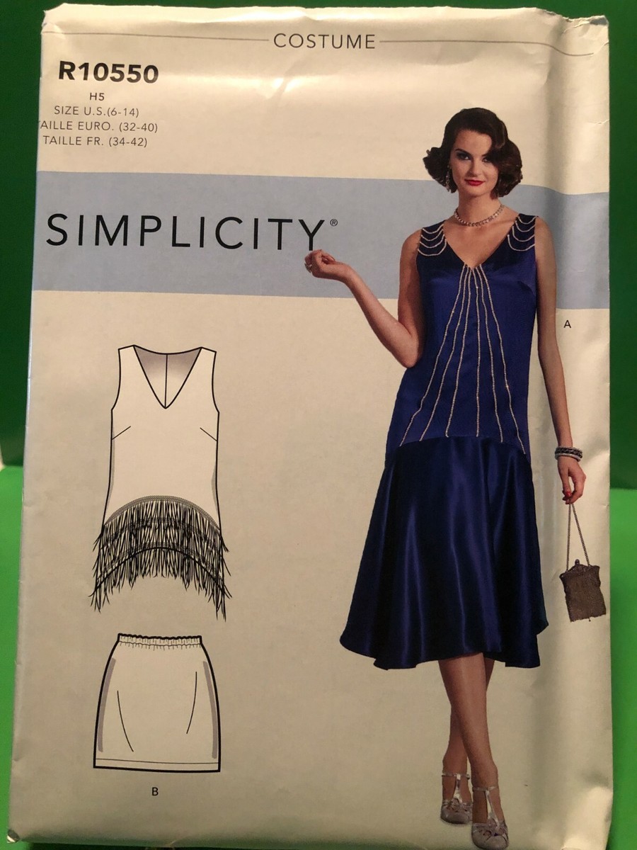 Flapper Dress Pattern Simplicity
