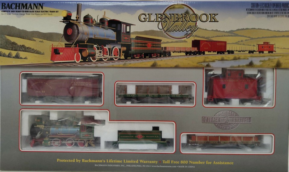 Bachmann Spectrum ON30 Glenbrook Valley Freight Train Set Item #25015 ...