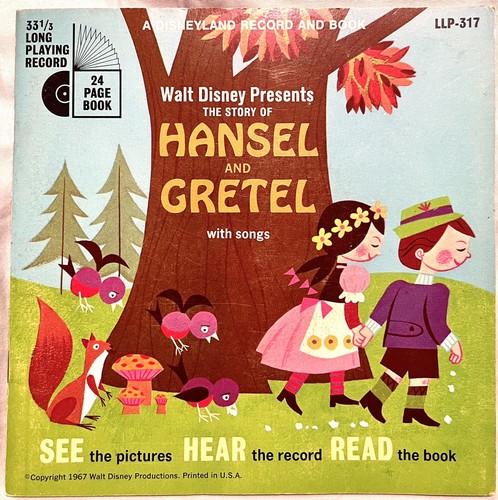 1967 Disney Hansel and Gretel Read-Along w/Record LP #317 33LLP | eBay
