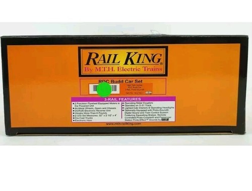 MTH RAIL KING 30-2182-1 NYC RDC BUDD CAR SET | eBay