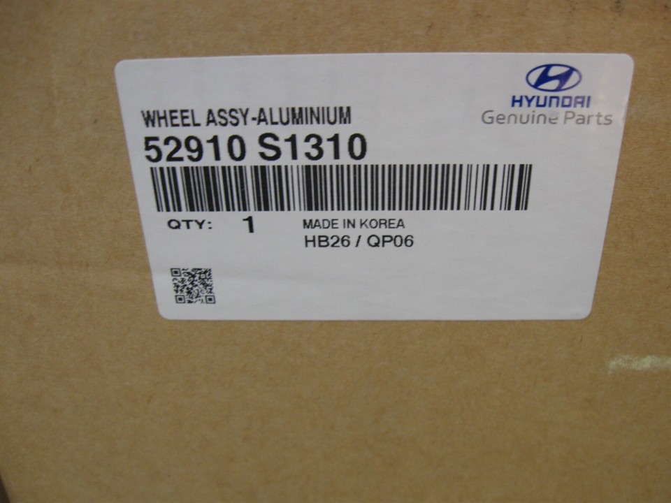 Hyundai 52910-S1310 19x7.5 Wheel Rim for 19-20 Santa Fe New Genuine | eBay