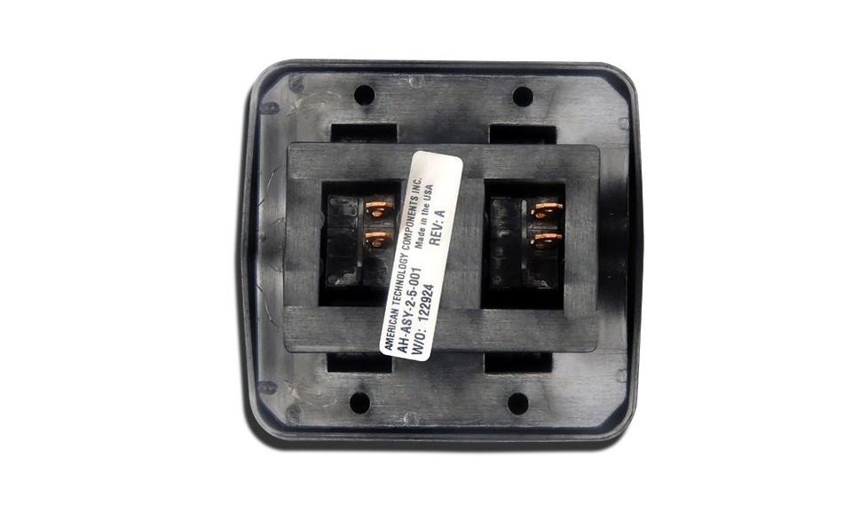 Double 2 Gang On-Off 12 volt Black Light Switch - RV Camper Trailer ...