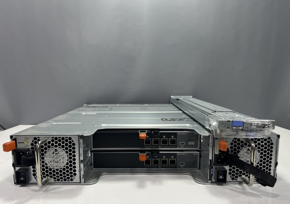 Dell PowerVault MD1400 12-Disk 12Gbps Storage Array Base with Rail Kit ...