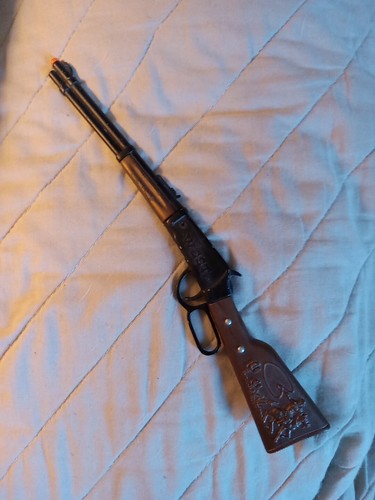 Vintage Wild West Lever Action 11 Inch Cap Toy Gun With Orange Plugs ...