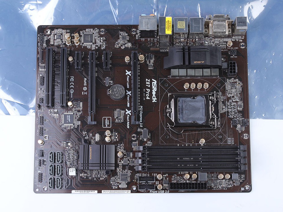 ASRock Z87 PRO4 Motherboard Intel Z87 LGA DDR3 1150 ATX DVI HDMI VGA ...