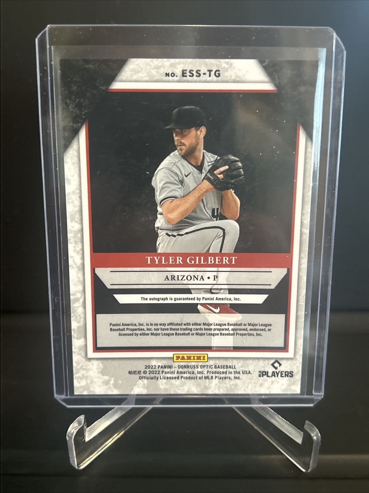 2022 Donruss Optic Baseball Tyler Gilbert Elite Series Auto | eBay