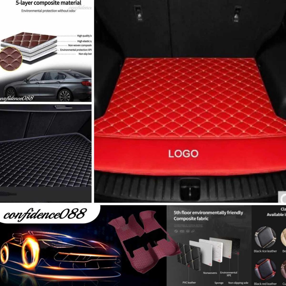 For Chrysler All Models Car Trunk Mat Rear Carpets Cargo All Weather ...