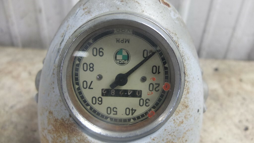 67 Sears Allstate Puch SR250 SR 250 Twingle Speedometer Speedo ...