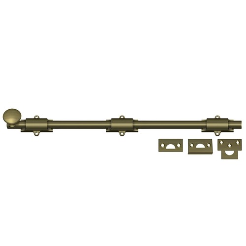 Deltana 18SB5 HD Solid Brass 18-Inch Surface Bolt | eBay