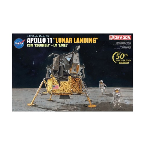 Dragon Mod NASA Model Apollo 11 "Lunar Landing" - Columbia & Eagle (1/ ...