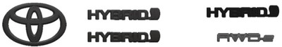 Genuine Toyota 2021+ Prius AWD Black Emblem Overlays Awd-E Black | eBay