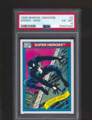 1990 Spider Man Marvel Universe #2 PSA 6 | eBay