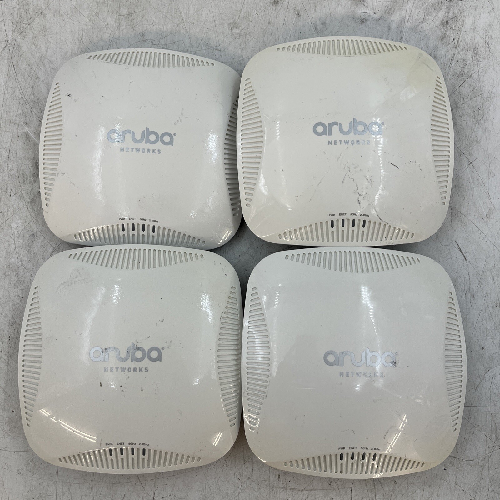 Lot of 4 Aruba AP-205 Instant Wireless Access Point APIN0205 with ...