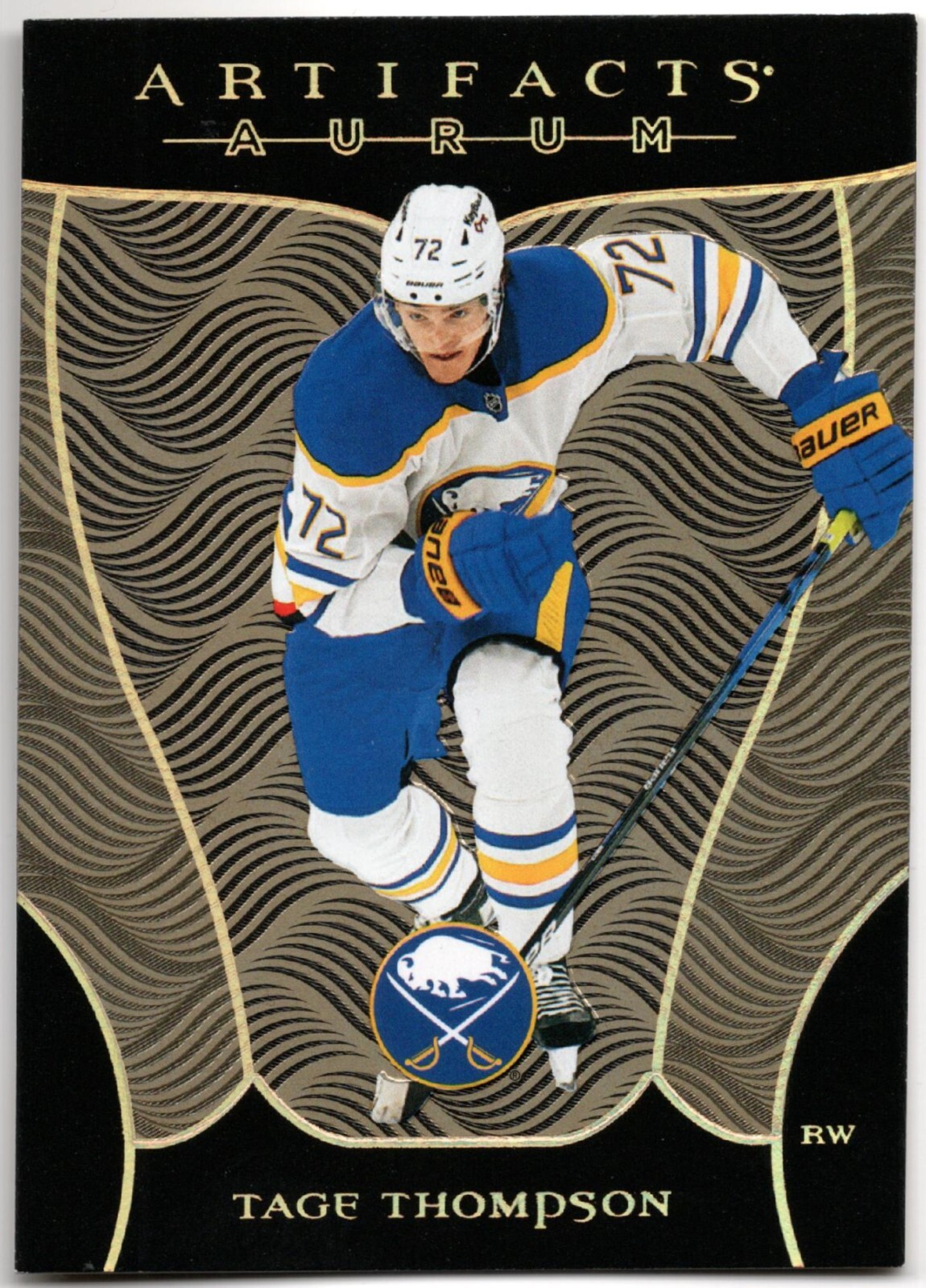 2022/23 Upper Deck Artifacts TAGE THOMPSON "UNSCRATCHED AURUM" Insert ...