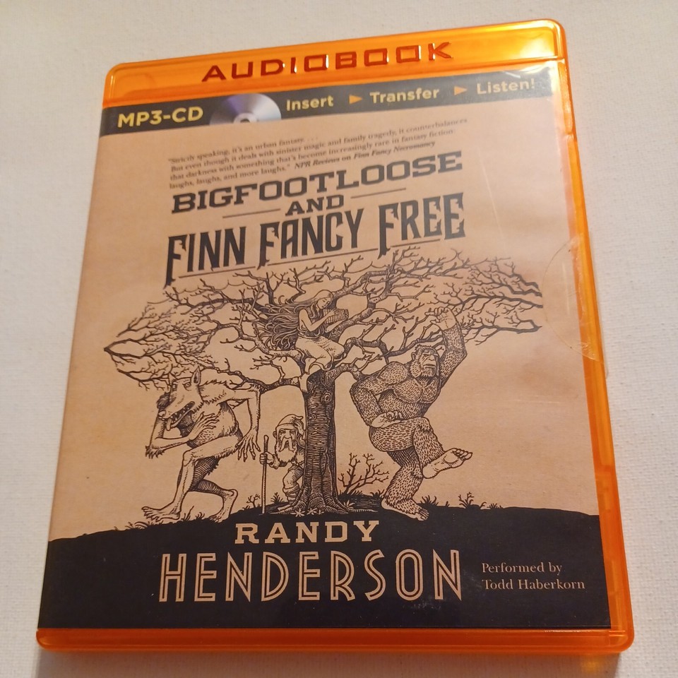 FINN FANCY NECROMANCY by Randy Henderson (Unabridged MP3-CD, Fantasy ...