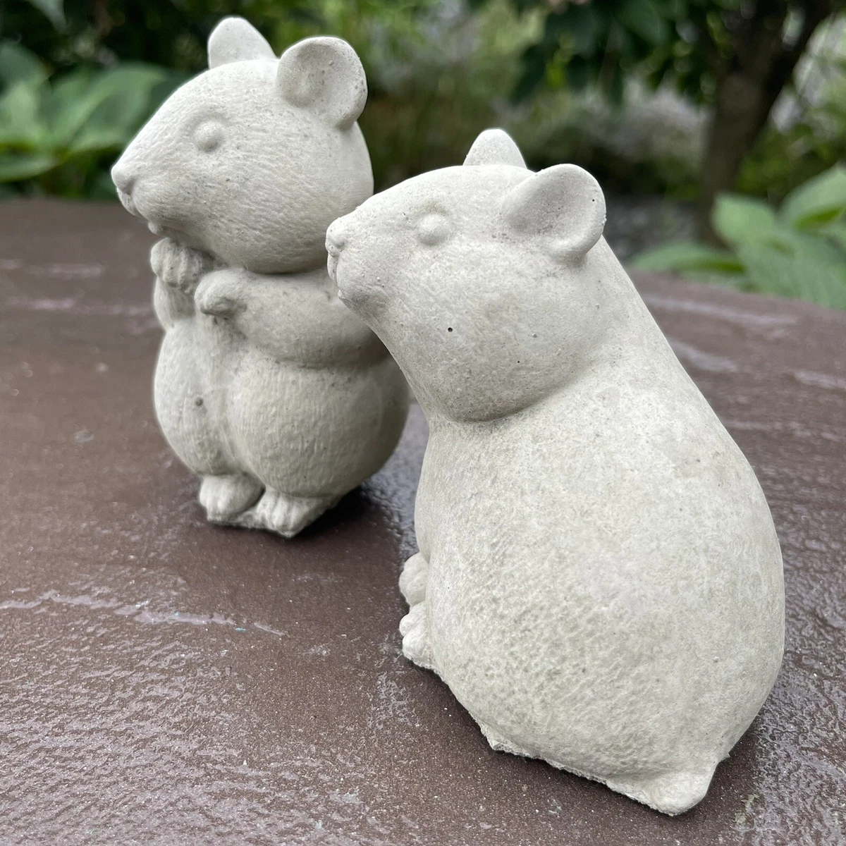 Mouse Garden Statue