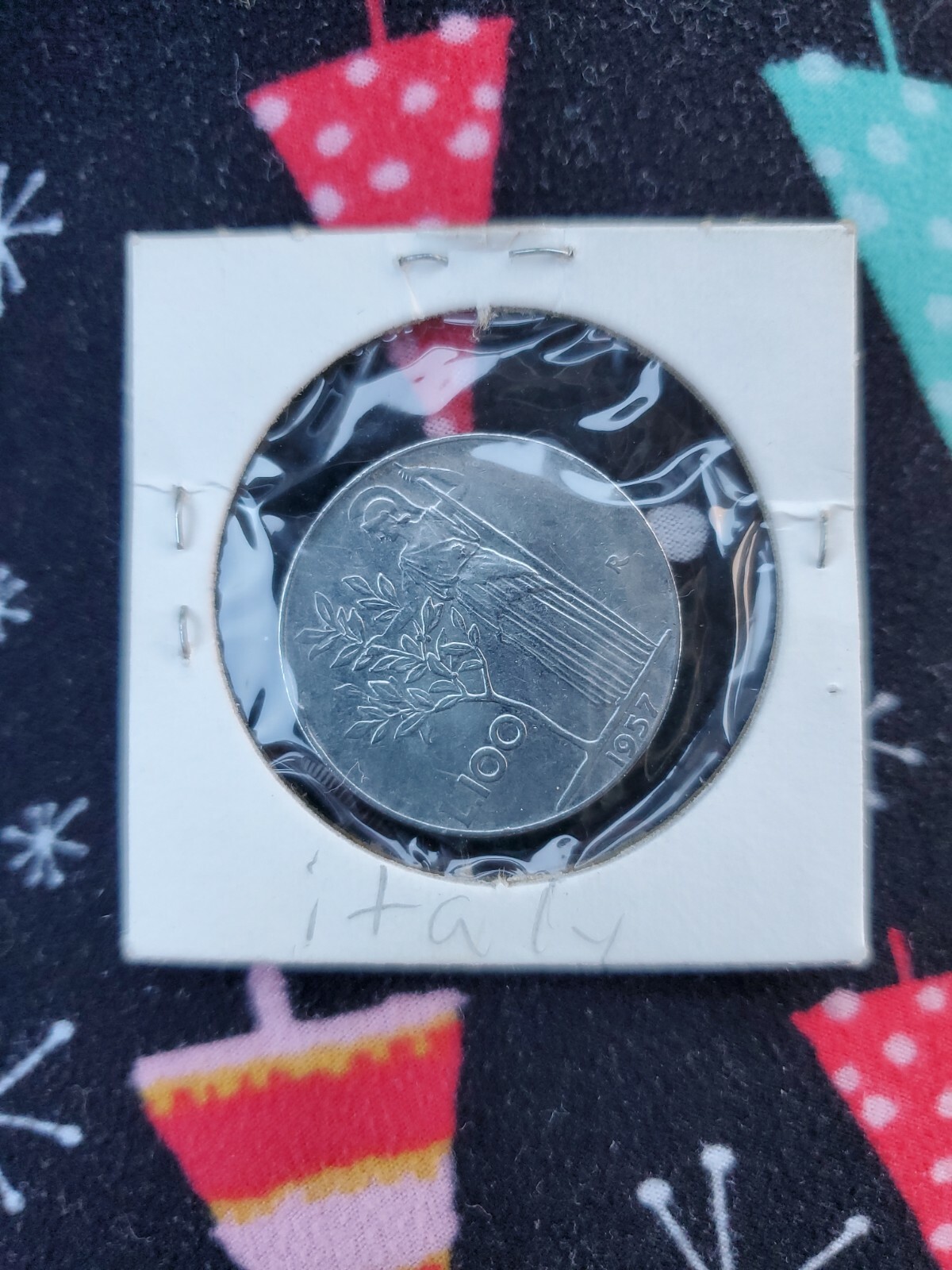 1957 L100 "Repvbblica Italiana" coin worth $85.00 us dollars | eBay