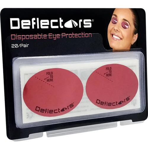 Deflectors Disposable Sunbed UV Eye Protection Stay Safe Retail Pack ...