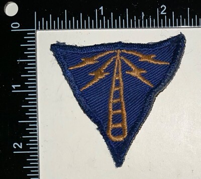 WWII US Army Air Force AAF Radio Operator TWILL Cuff Patch | eBay