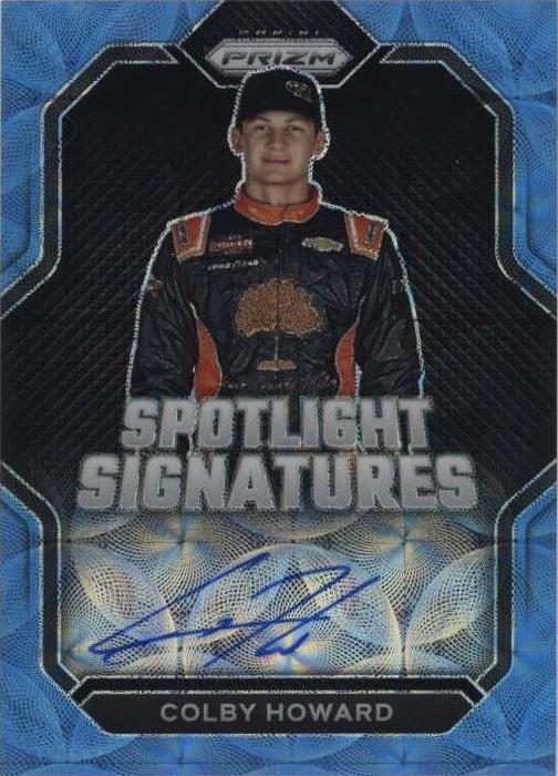 2023 Panini Prizm - Spotlight Signatures Colby Howard #SS-CHO Carolina Blue Scope Prizm /35 (AU ...