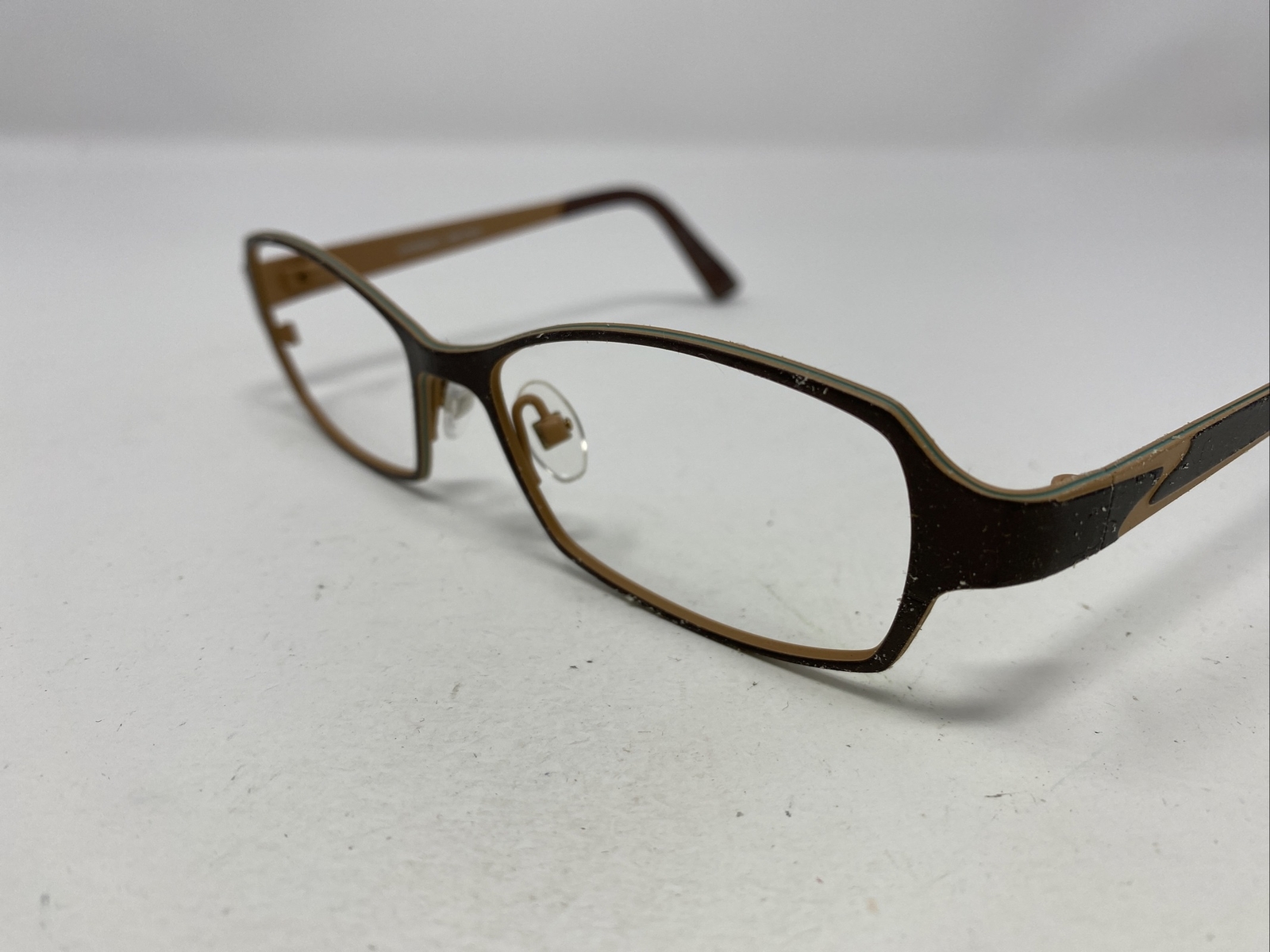 Prodesign Denmark 1381 C.5021 53-16-130 Brown Full Rim Eyeglasses Frame ...