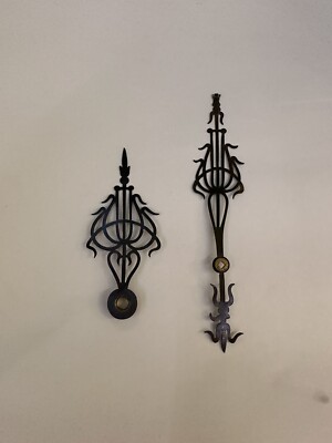 Antique Long Duration German Vienna Grandfather/Floor Clock Hands | eBay