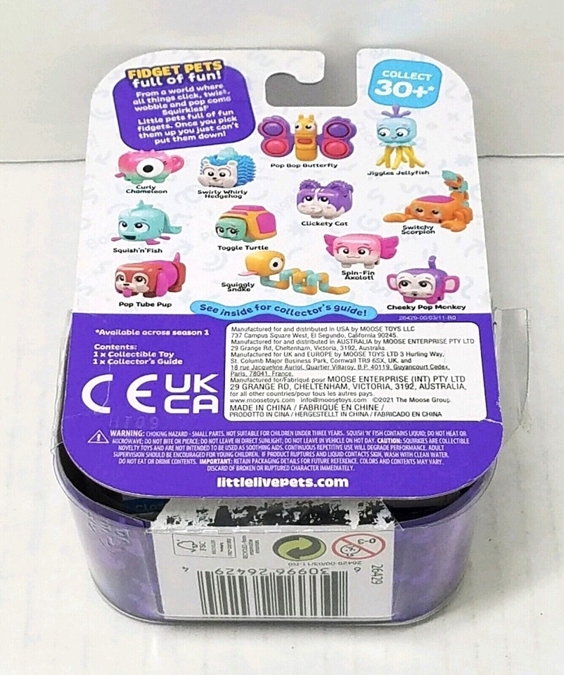 Squirkies Little Live Pets YOU CHOOSE Fidget Toy NEW NRFB | eBay