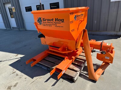 Hydraulic-Powered Grout Hog - Grout, Concrete and Mortar Delivery ...
