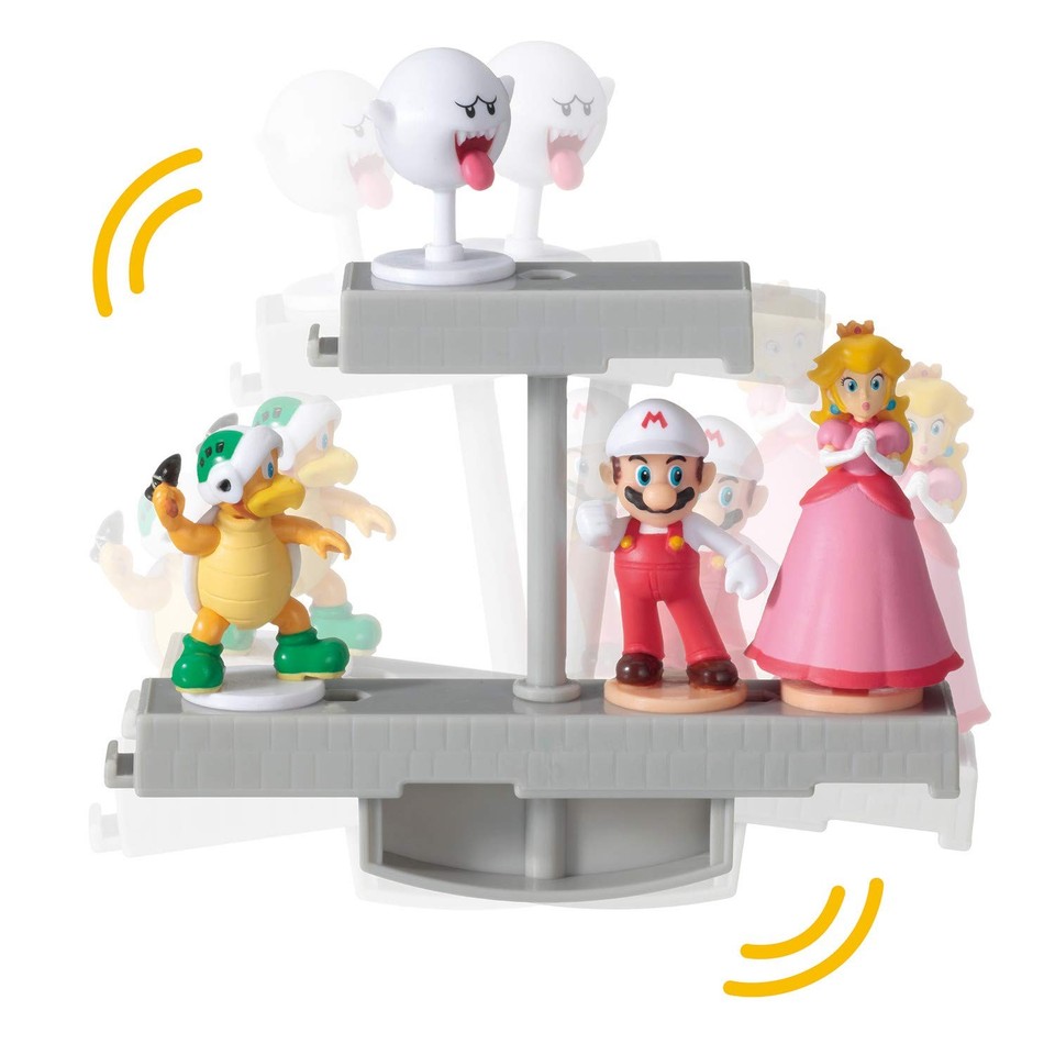 Games Super Mario Balancing Game Bundle, 3 Tabletop Action Games for ...