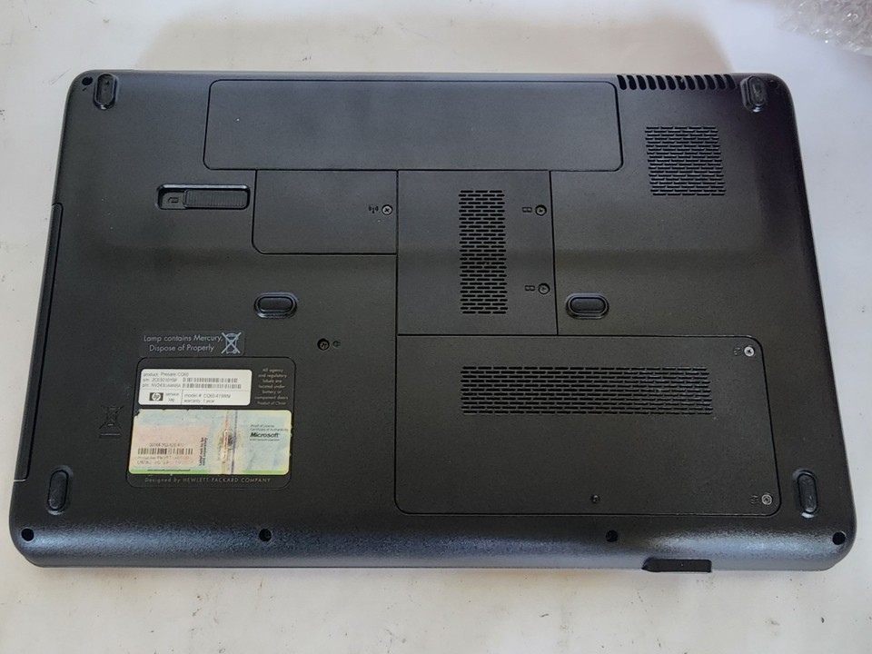 Compaq Presario CQ60 Vista 160GB HDD 4GB RAM Amd Sempron SI-42@2.10ghz ...