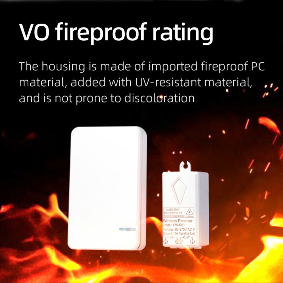 Wireless Light Switch Receiver Accessory For Lamp Fan ON/OFF Remote ...