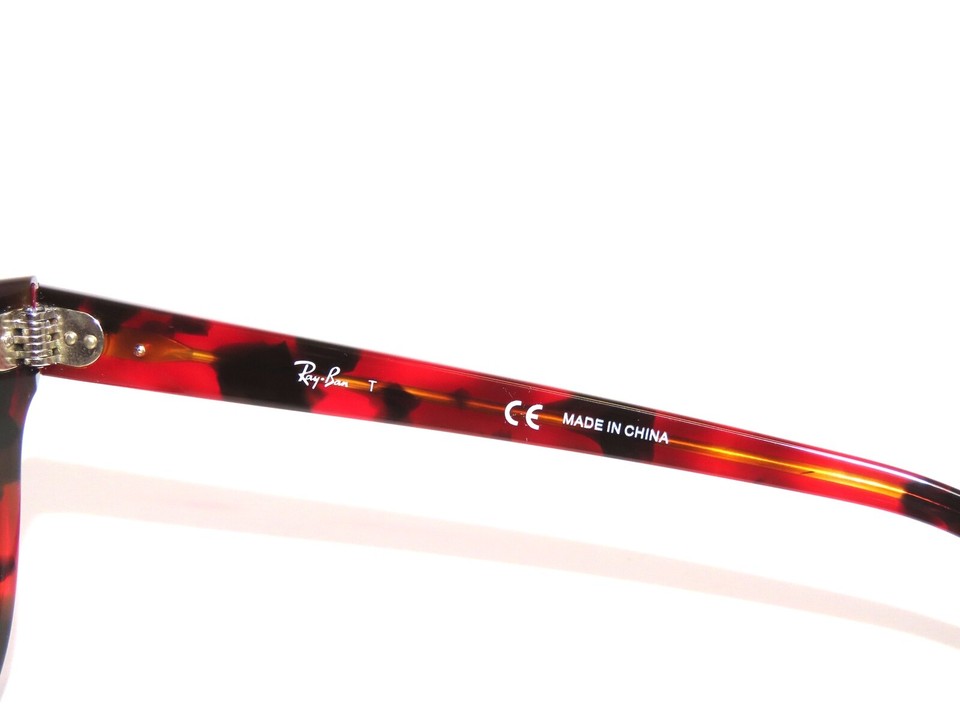 Ray Ban Meteor 5377 5911 50 Transparent Red On Havana Eyeglasses Rayban ...